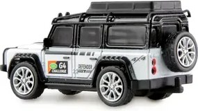 AMEWI RC auto Die Cast bílá / 1:64 / RTR / 2.4 GHz / LED osvětlení / 6