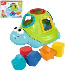 SIMBA Želvička vkládačka ABC 20 cm / 5 tvarových dílků / plast / od 12