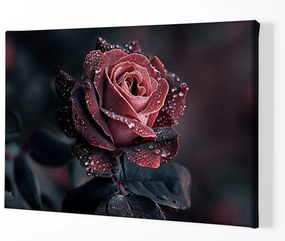 Obraz na plátně - Růže, radostné opojení FeelHappy.cz Velikost obrazu: 210 x 140 cm