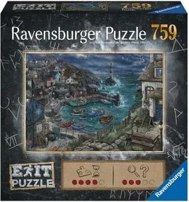 Ravensburger Exit Puzzle: Maják u přístavu / 759 dílků / od 12 let