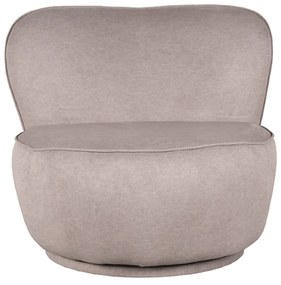 LABEL51 Otočné křeslo BUNNY šedé FU-88.013