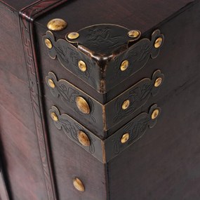 vidaXL Marketos Vintage truhla dřevěná 66 x 38 x 40 cm