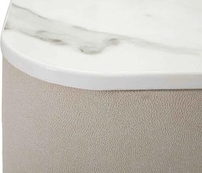 Designový toaletní stolek Ondelette 120 cm krémový