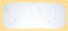 Jersey prostěradlo středně žluté na výšku matrace do 20 cm Velikost: 60 x 120