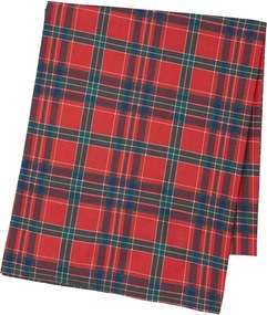 Bavlněný ubrus s vánočním motivem 178x137 cm Christmas Tartan Check – Catherine Lansfield