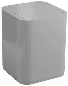 Aqualine, SEVENTY Odpadkový koš výklopný, 8 l, ABS plast, šedá, 630908