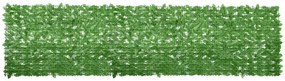 Balkónová zástěna s zelenými listy 400 x 100 cm 315500
