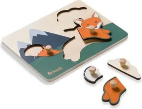 HAUCK Dřevěné puzzle Liška / FSC dřevo / od 1 roku