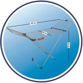 Vileda Aluminium 100 sušák na prádlo / sušící plocha 20m