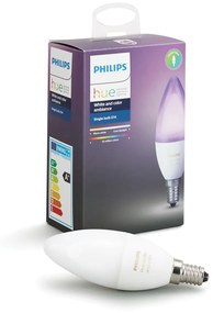 Hue White and Color Ambiance LED žárovka E14 8718696695166 6W RGB