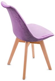 Bestent Jídelní židle 4 ks skandinávský styl Rose Glamor