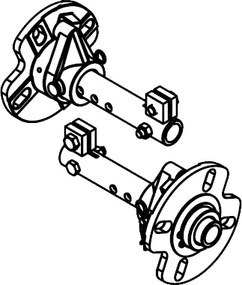 Kultivátor PUBERT VARIO 55P C3 + vozík VARES HV 220L - SET 5