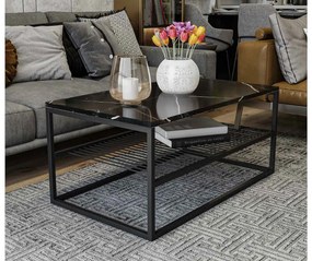 Designový konferenční stolek Galilee 95 cm černý