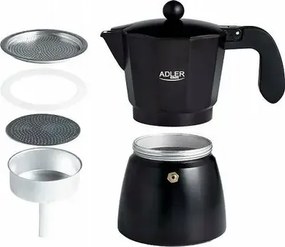 Adler AD 4421 Moka konvička na 6 šálků 320 ml černá