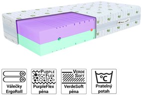 Wilsondo Pěnová zdravotní matrace Ergo 100x200