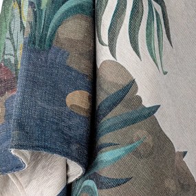 Zelená deka 130x155 cm Peacock – Bloomingville
