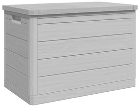 Petromila Zahradní box na podušky šedý 77,5 x 44,5 x 53 cm polypropylen