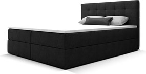 Manželská postel 180x200 s úložným prostorem STIG 2 - antracit