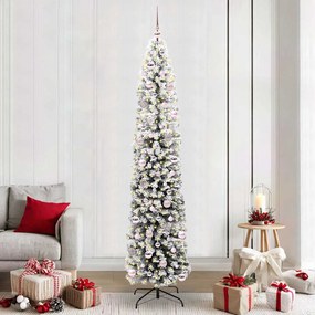 Umělý vánoční stromeček Zelená 240 cm PVC, ocel a plast 3395046