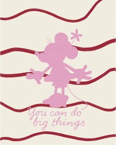 Komar Plakát Disney Minnie Mouse You Can Do Big Things 40 x 50 cm