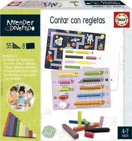 EDUCA Počítání s kostičkami / 55 kostiček / od 3 let