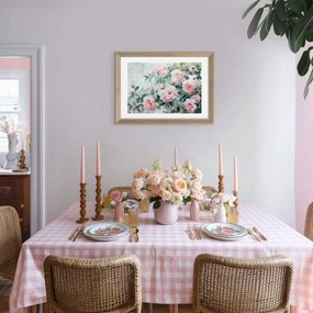 Tištěný obraz s rámem 75x56 cm Blooming Roses – Styler