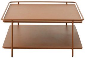 Designový konferenční stolek Harinder 75 cm terakota