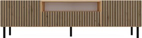 TPS Televizní stolek KAMA SLIM, 160 cm Dub Artisan