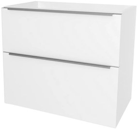 Mereo Mereo, Mailo, koupelnová skříňka 81 cm, chrom madlo, Multidecor, CN591SBIEL