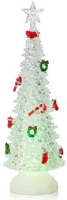 Markslöjd Markslöjd 705014 - LED Vánoční dekorace HAGABERG 20xLED/0,5W/3xAAA stříbrná ML0876