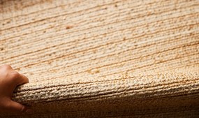 Diamond Carpets India, Ručně vázaný kusový koberec Mykonos DE 2007 Natural Mix, 80x150, béžová, chodba / předsíň