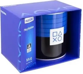 Paladone Mug Stripes Playstation / keramický hrnek / 400 ml