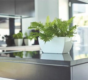 Truhlík z recyklovaného plastu 30 cm Siena – Artevasi
