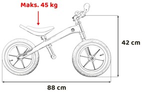 Dětské odrážedlo BMW Rastar
