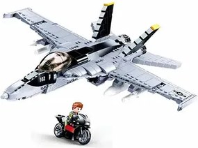 Sluban Model Bricks M38-B0928 Stíhačka F/A-18 Super Bumble / LEGO - ko