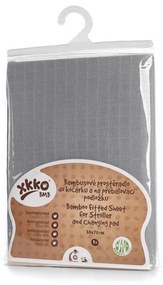 Kikko Bambusové prostěradlo s gumou 50x70 cm Bílé