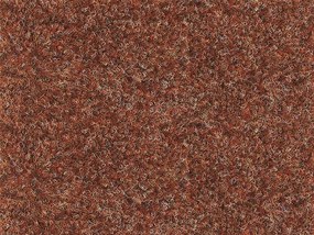 Metrážový koberec Santana 86 červenohnědá s podkladem resine - Rozměr na míru bez obšití cm