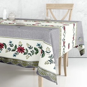 Ubrus PVC DC-1080 – Květinová elegance (různé velikosti)