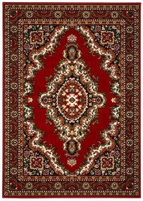 Alfa Carpets  Kusový koberec TEHERAN T-102 red - 80x150 cm