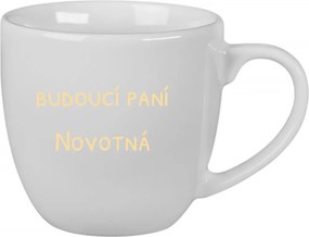 Personalizovaný keramický hrníček 400 ml - budoucí paní