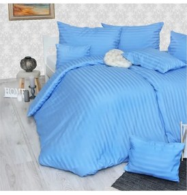 Povlečení damaškové modré EMI, Standardní set jednolůžko obsahuje 1x 140x200 + 1x 70x90