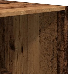 Šatní skříň old wood 80 x 50 x 200 cm kompozitní dřevo 3307727