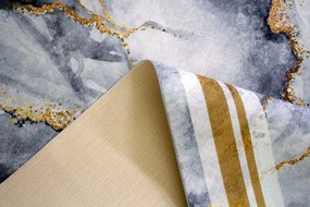BE Koberec Porte 2001 GREY GOLD - šedozlatý obdélníkový Rozměr: 50x80 cm