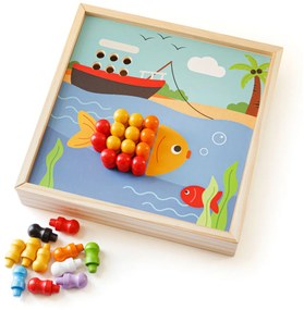 Bigjigs Toys Dřevěná mozaika - Pláž