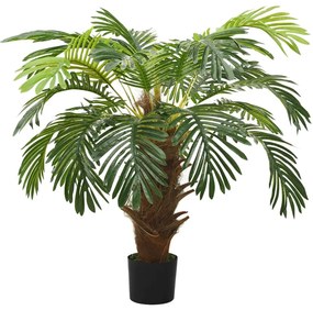 Umělý cykas japonský s květináčem 90 cm zelený 336306