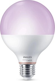 Philips Smart LED žárovka E27 G95, 11 W, 1055 lm, RGBW 2200K-6500 K