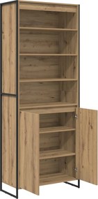 Vysoké skříně Umělecký dub 79 x 36 x 200 cm Kompozitní dřevo 3403045