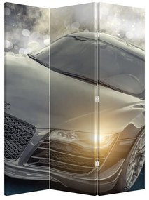 Paraván - Auto Audi - šedé (135 x 180 cm)