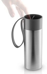EVA SOLO Nerezový termohrnek To Go 0,35 l s šedým řemínkem