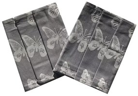 Svitap Utěrka Extra savá Motýlci šedá 50x70 cm 3 ks